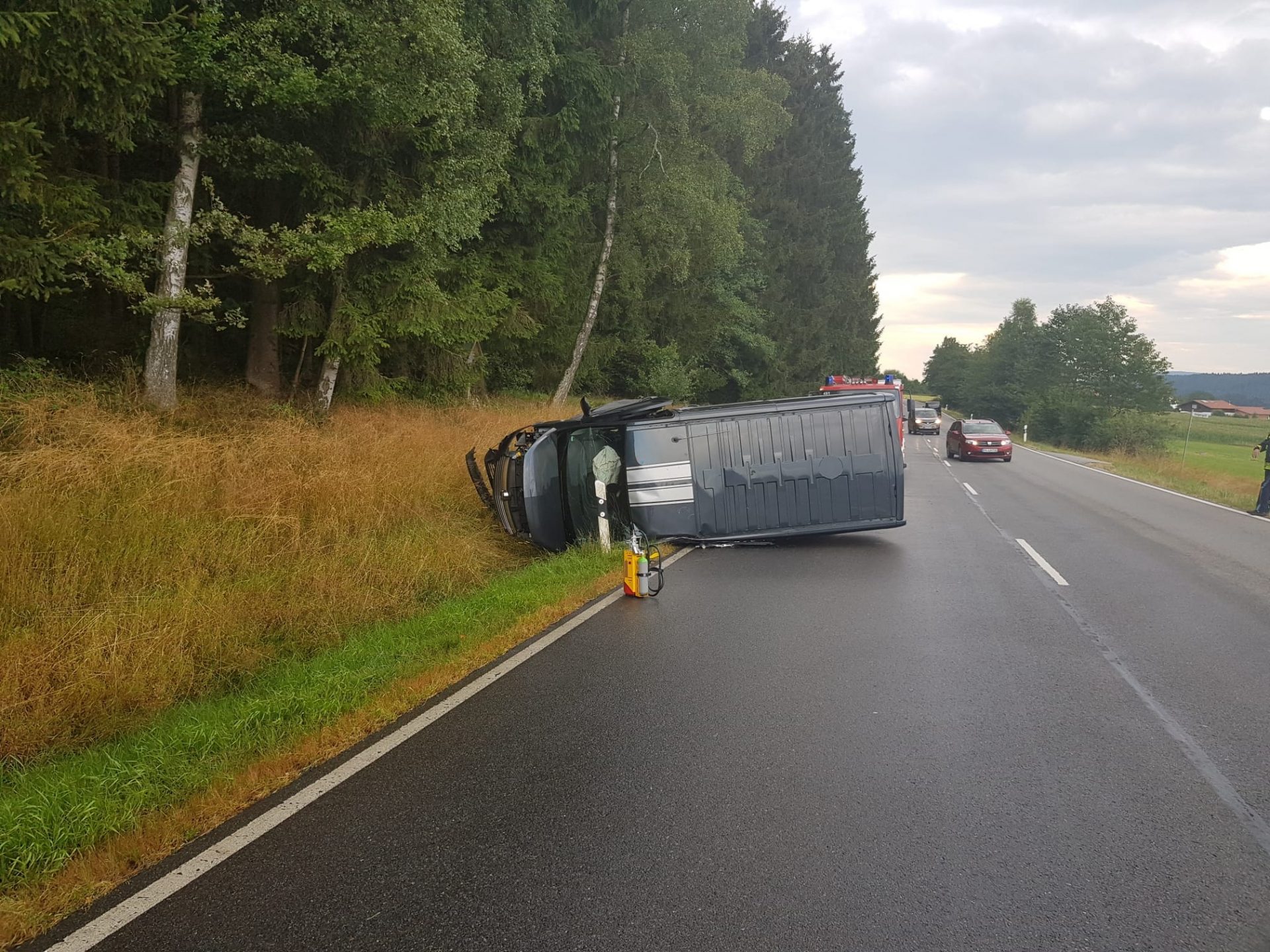 THL 1 - VU mit PKW - KFV Regen