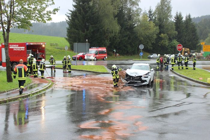 THL 2 - VU Zwei Schwerverletzte - KFV Regen